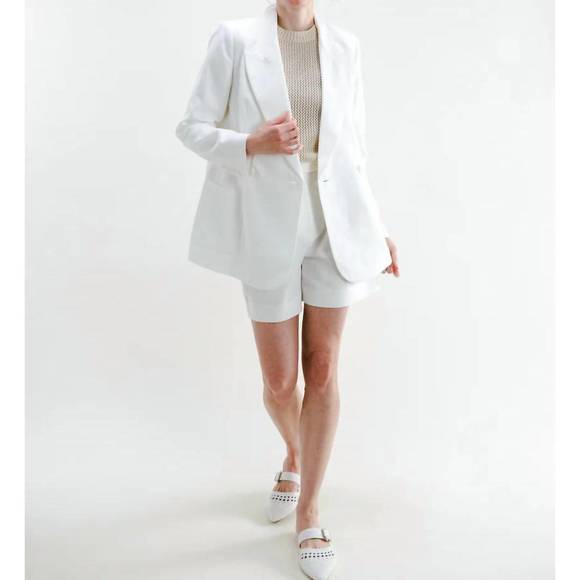 Darling | Jackets & Coats | New Darling Fauna Blazer In White | Poshmark